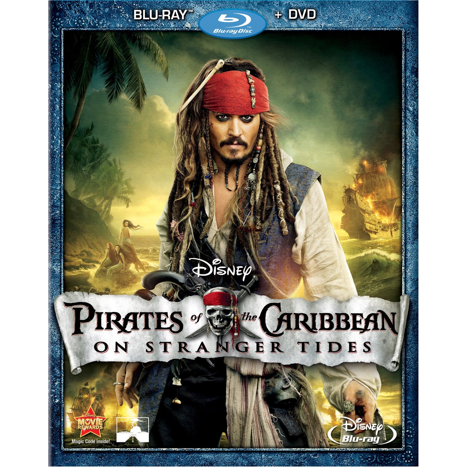 Blu-ray Review: PIRATES OF THE CARIBBEAN: ON STRANGER TIDES 2-DISC ...