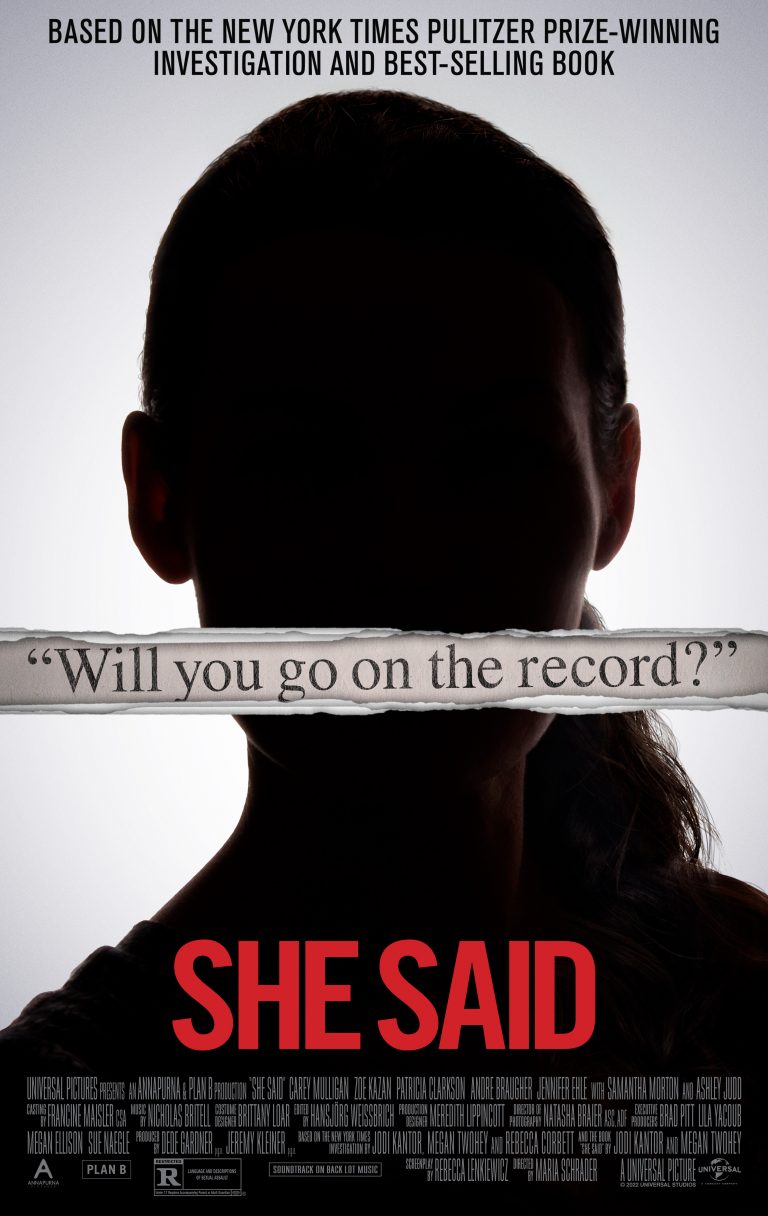 Movie Review: SHE SAID - Assignment X