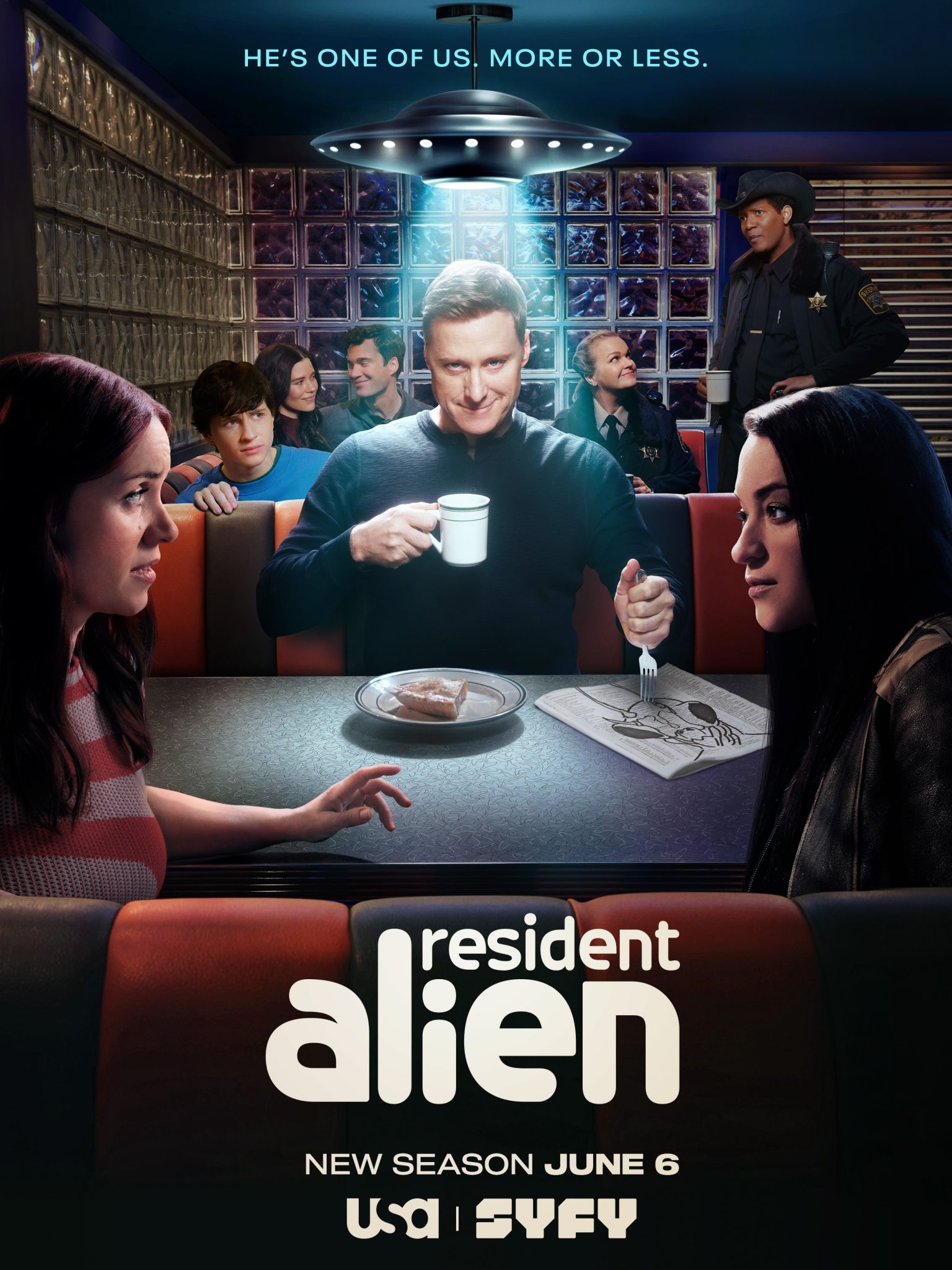 RESIDENT ALIEN: Actor Levi Fiehler on Season 4 – Exclusive Interview ...